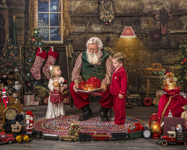 Santa Storybook Photo Experience - Now Booking 2021 - grkids.com
