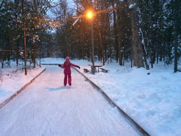 Take the Muskegon Ice Skating Trail, then Enjoy the Luge, Sledding ...