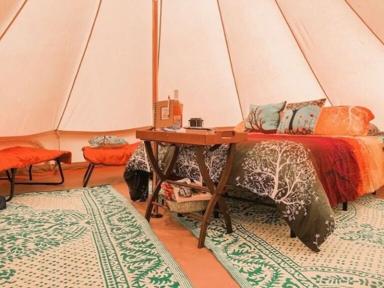 Glamping Michigan: 22 Fabulous Places with Safari Tents, Yurts & Domes ...