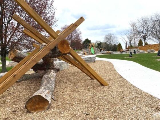 Window on the Waterfront Park: Fun Nature Playscape, Gorgeous Tulips ...