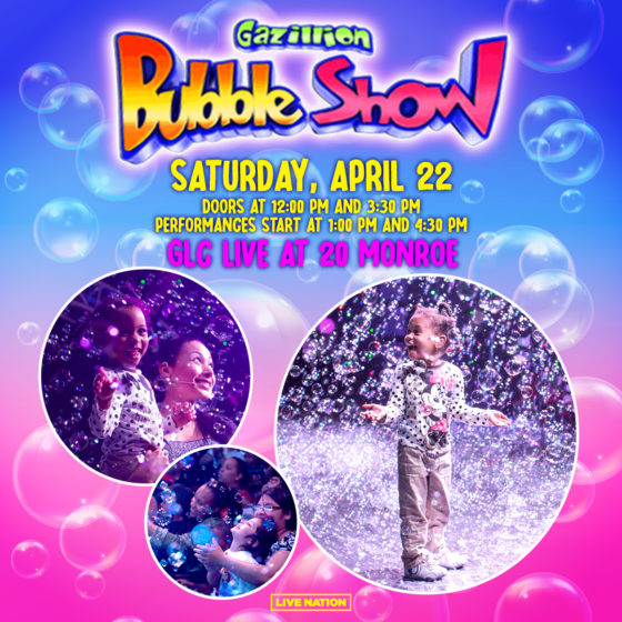 Mind-blowing Bubble Magic coming to Grand Rapids at the Gazillion Bubble Show! - grkids.com