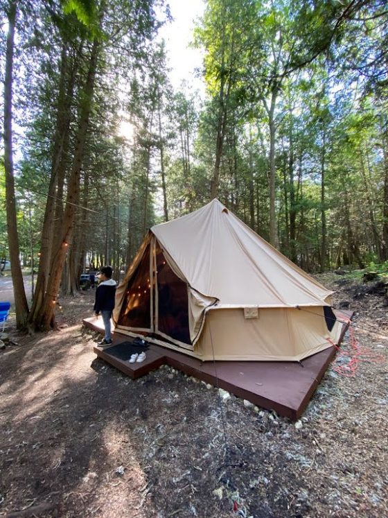 Glamping Michigan: 22 Fabulous Places with Safari Tents, Yurts & Domes ...