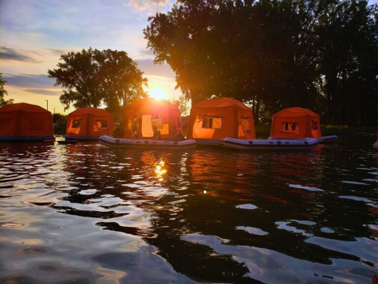 Float Troy 2023: Sleep in Ohio's Floating Tents at World's Only Aquatic ...