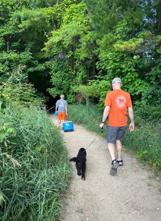 Traverse City's Maple Bay Beach: The Short Hike through Maple Bay ...