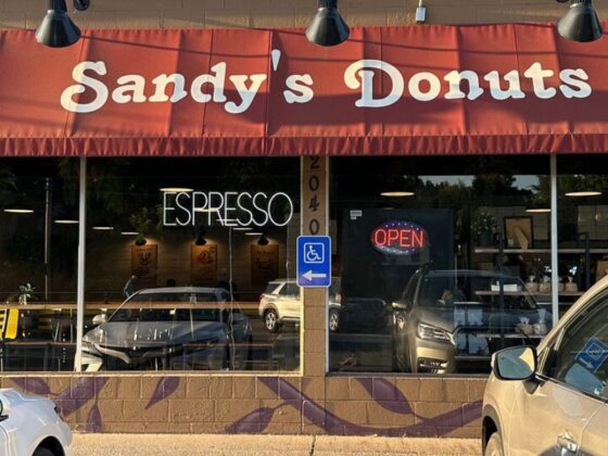 Morning Bliss at Sandy’s Donuts: Mom & Pop Donut Stop #1- Local Donut ...