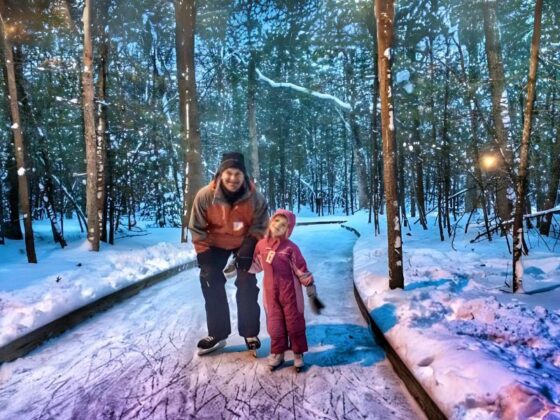 Muskegon Ice Skating Trail, Luge & Other Winter Park Sports Open for ...
