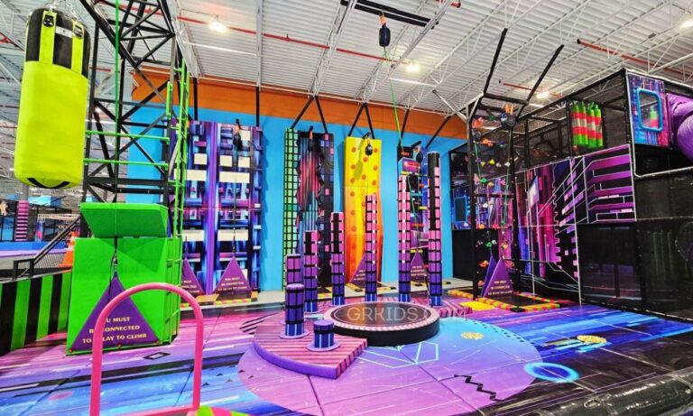 NOW OPEN: Fun Park at Rivertown Crossings - 'Soar N Bounce' - is ...