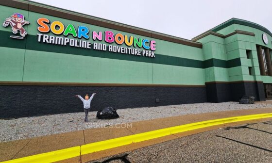 NOW OPEN: Fun Park at Rivertown Crossings - 'Soar N Bounce' - is Massive! - grkids.com