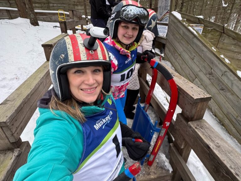 Muskegon Ice Skating Trail, Luge & Other Winter Park Sports Open for ...