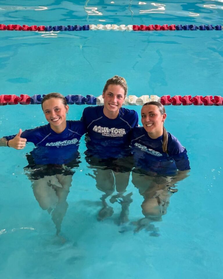 Watch Your Kid Level Up To Swimming Success at Aqua-Tots - grkids.com